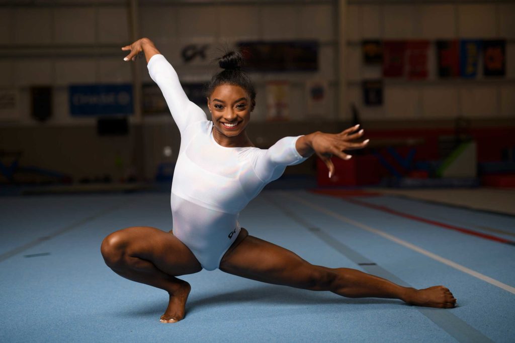 Simone Biles Portrait Magazine Spread Chris Spicks Photography